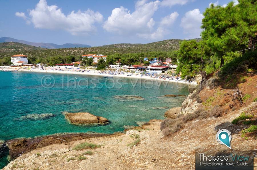 Pefkari Beach, Thassos Beaches