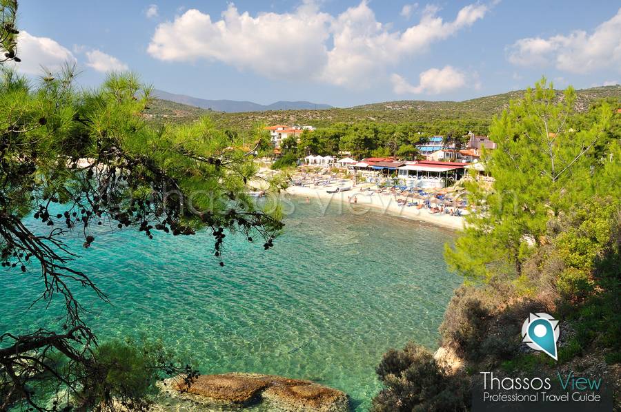 Pefkari Beach, Thassos Beaches
