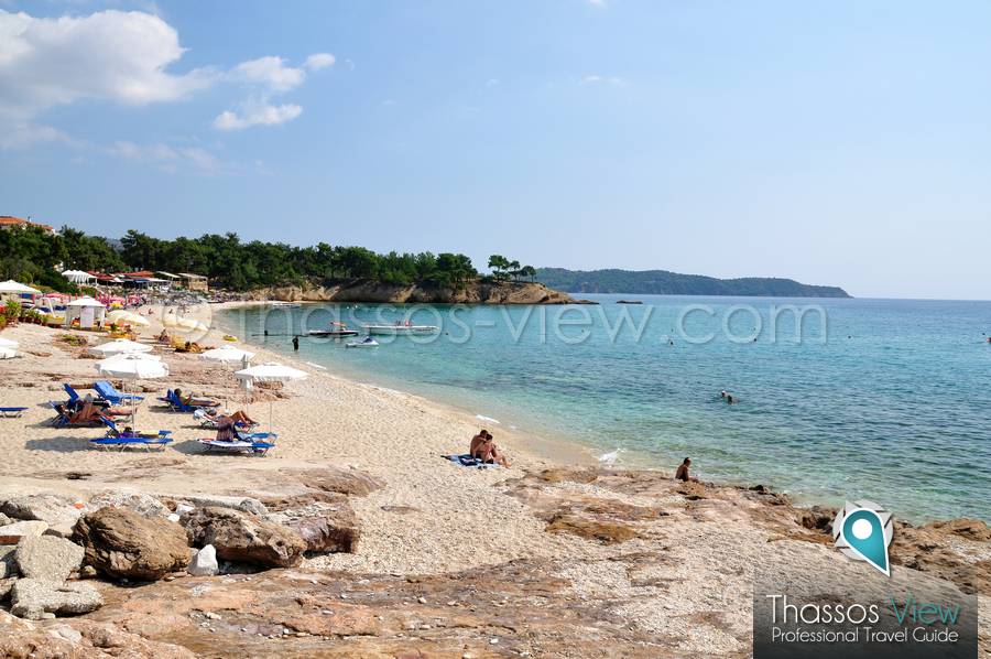 Pefkari Beach, Thassos Beaches