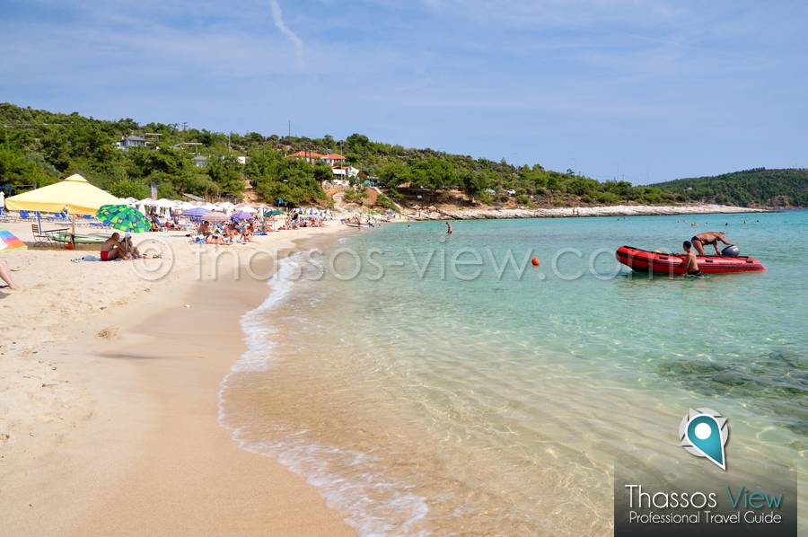 Psili Ammos Beach, Thassos Beaches